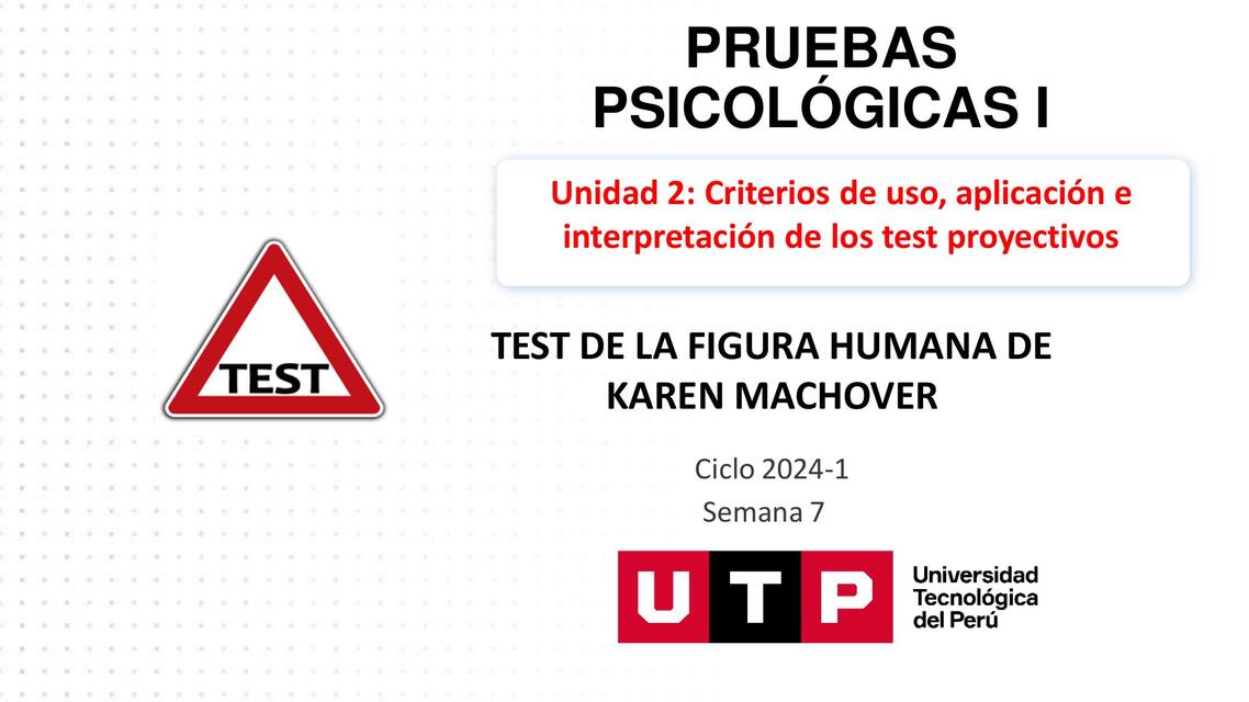 S07 s1 Pruebas Psicológicas 1 1 | Maria | uDocz