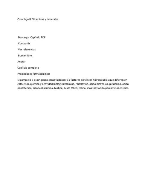 Complejo B | Mayra | uDocz