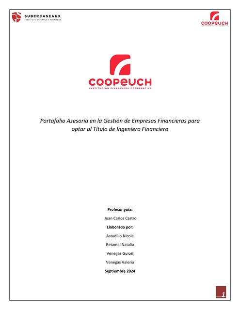 Portafolio COOPECUH 1 | Estibali | uDocz
