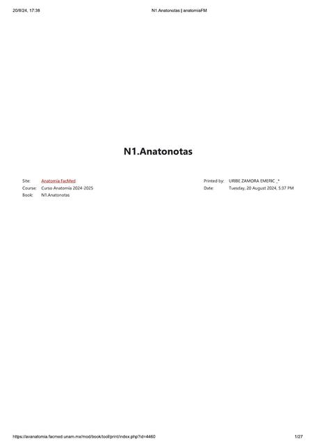 ANATO NOTAS COLUMNA | Uribe Emeric | uDocz