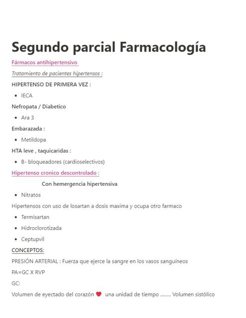 GUIA 2 PARCIAL FARMA | Dany Monss | uDocz
