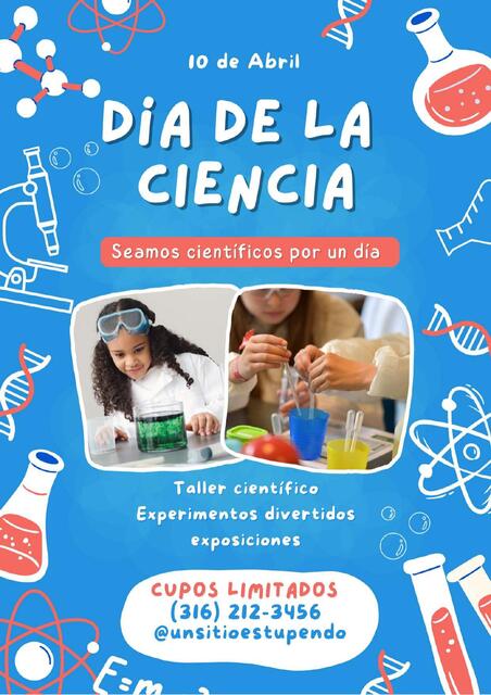 Poster dia de la ciencia | Mundo Estudiantil | uDocz