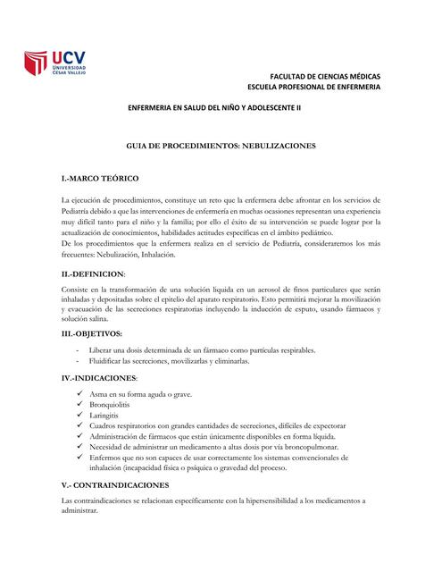 GUIA DE PRACTICA NEBULIZACIONES E INHALACIONES | DIANA CAROLINA MANAYAY ...