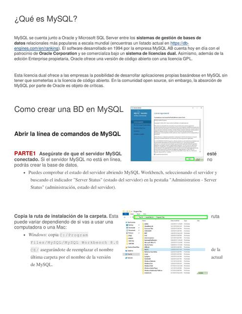 COMO USAR MYSQL | David | uDocz