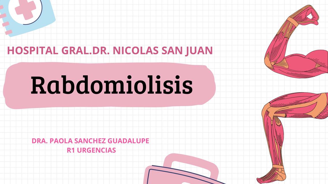 Rabdomiolisis 1 | PAOLA | uDocz