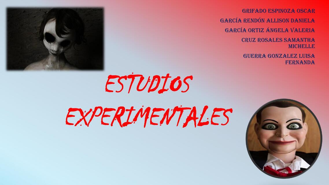 ESTUDIOS EXPERIMENTALES | Nanda Gonzalez 💋 | uDocz