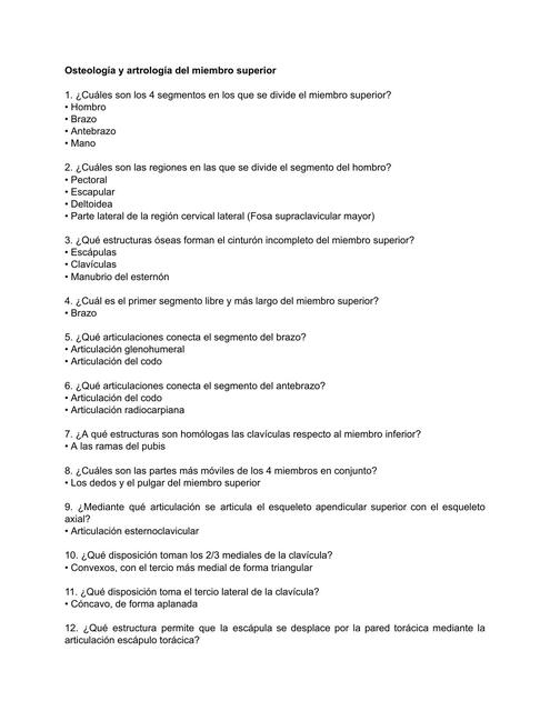 Anatomía preguntas | leidy cruz | uDocz