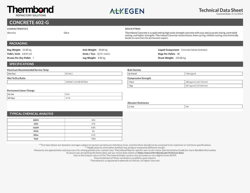 CONCRETE 602 G | Roberto Garcia | uDocz