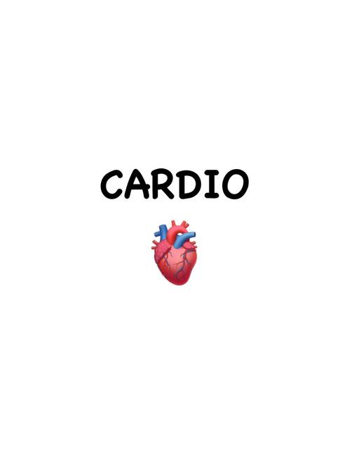 CARDIO | Lucía Hernández | uDocz