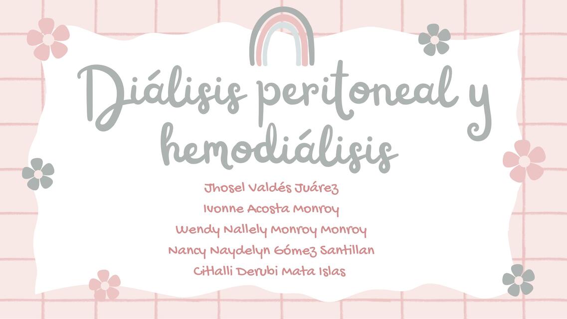 Dialisis y Hemodiálisis | Ivonne | uDocz