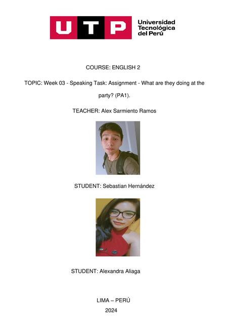 ENGLISH 2 TASK 1 1 | Sebitas | uDocz