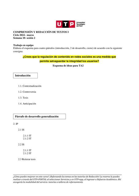 S10 s2 Esquema | Sebitas | uDocz