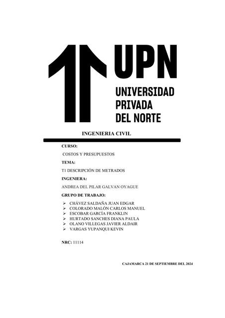 T1 COS Y PRES GRUPO 08 | Edgar Chavez | uDocz