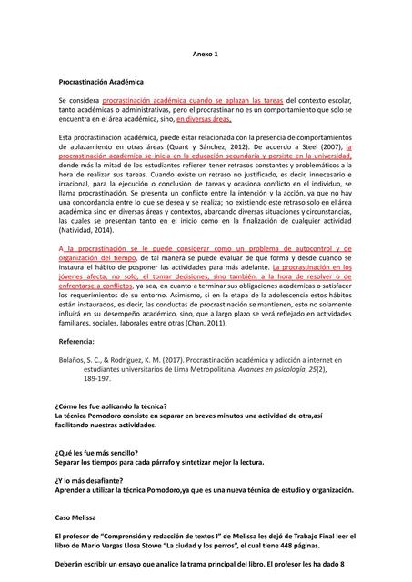 Anexo 1 de IVU | Estrella | uDocz