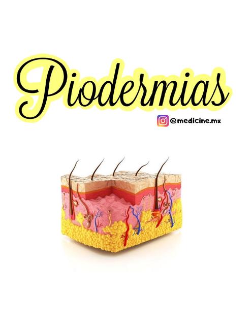 Flashcards de Piodermias | Por Dra. Ligeia Vieytez | uDocz