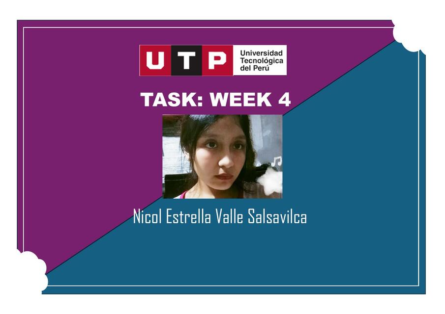 ingles task 4 | Nicol estrella | uDocz