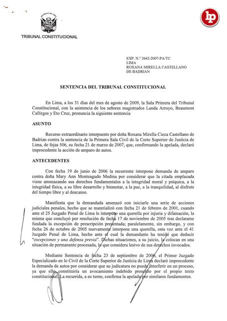 Exp PA TC LPDerecho | Anyeli | uDocz