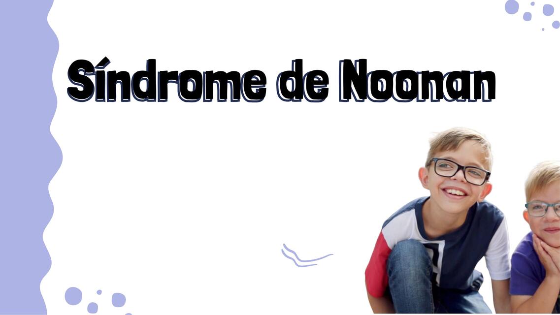 Síndrome de Noonan | Estrella | uDocz