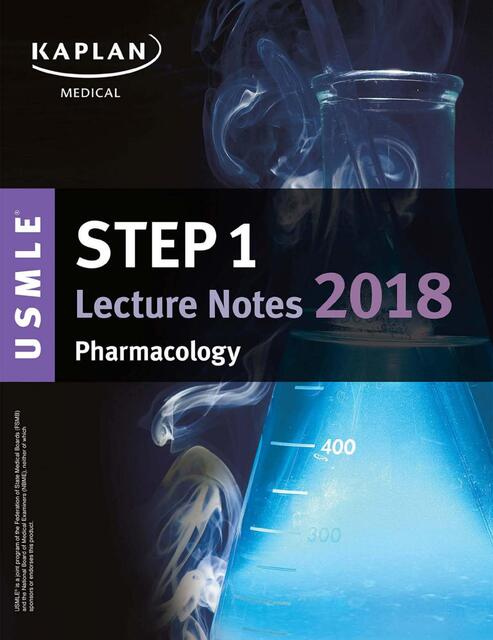 USMLE Step 1 Pharmacology banco | Jazmín Elizabeth | uDocz