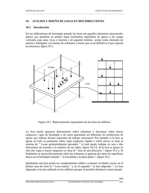 Losas aligeradas en dos direcciones