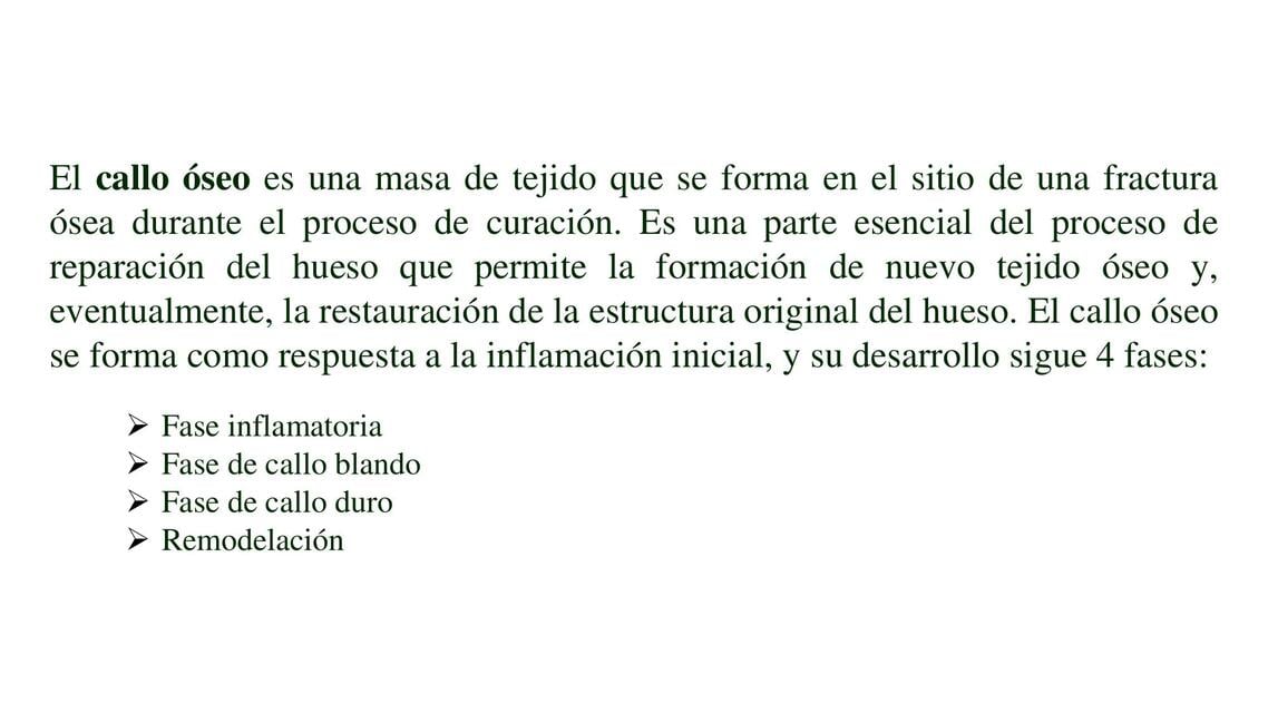 CALLO OSEO TRAUMATOLOGIA | Maria Espinoza | uDocz