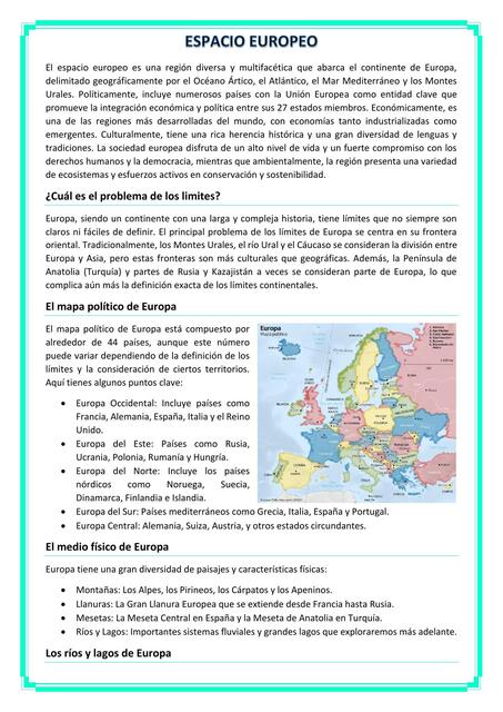 ESPACIO EUROPEO | Grissell Medhit Gutierrez Flores | uDocz
