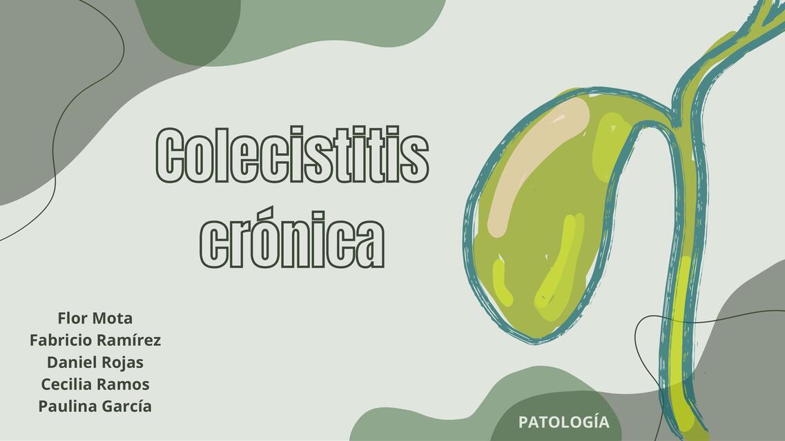 Colecistitis cronica | Ximena García | uDocz
