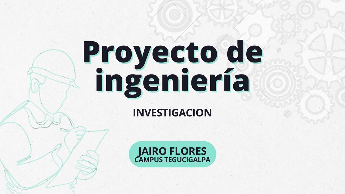 proyecto de ingeniería | Jairo | uDocz