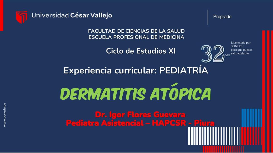 DERMATITIS ATOPICA EN PEDIATRÍA | Daniza Peña Facundo | uDocz