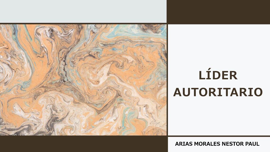 Líder autoritario | paul arias | uDocz