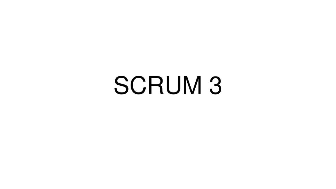 SCRUM 3 | José Ignacio | uDocz