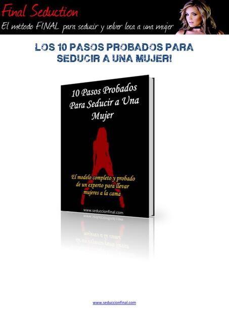 10 pasos probados para seducir a una mujer compres | Rafael | uDocz