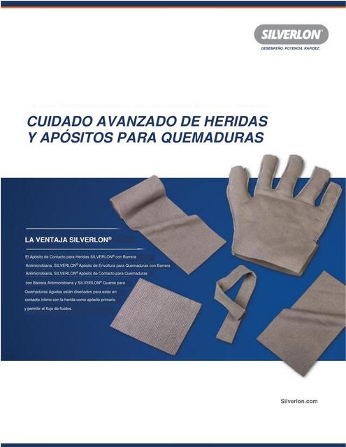 silverlon Advanced WoundCareBurnDressing Bro v03b | Charly | uDocz