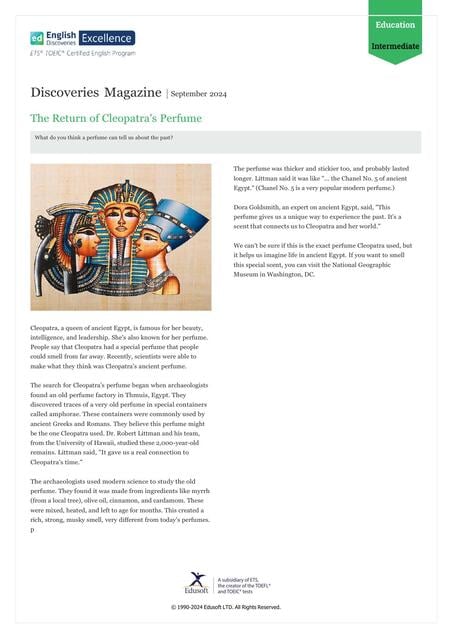 Discoveries Magazine Intermediate Edwin Zambrano H | Edwin | uDocz