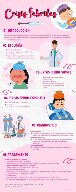 INFOGRAFIA DE CRISIS FEBRILES | Noe Loayza A. | uDocz