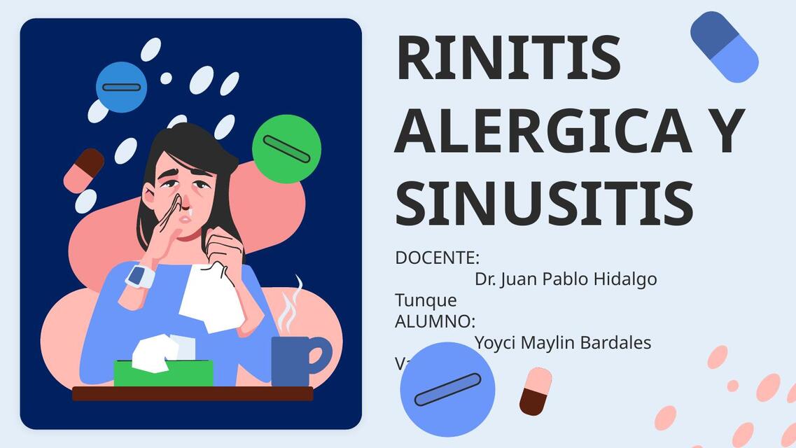 EXPOSICIÓN SINUSITIS Y RINITIS ALERGICA | yoyci bardales | uDocz