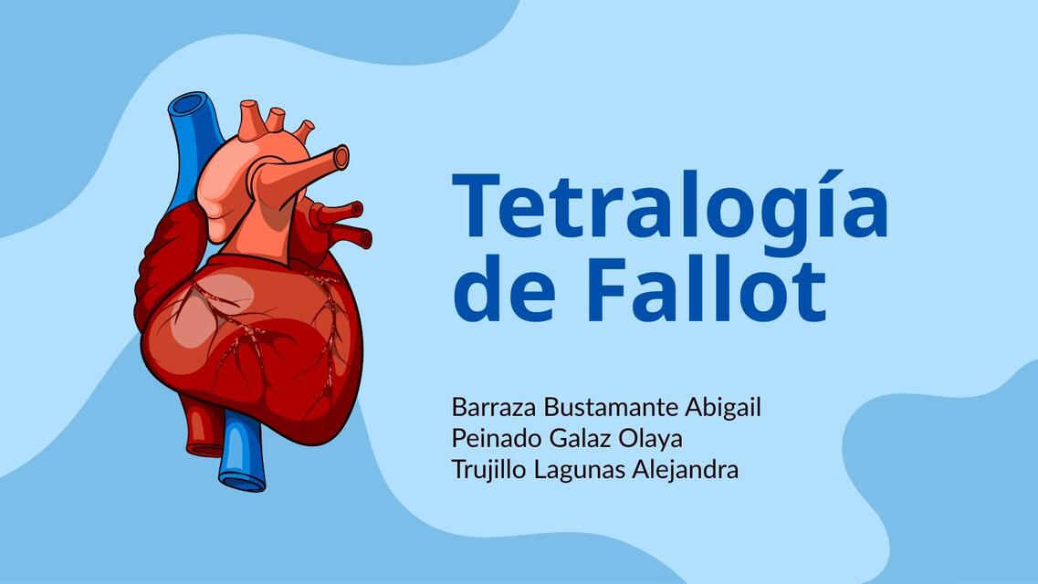 Tetralogía de Fallot | Abibu | uDocz