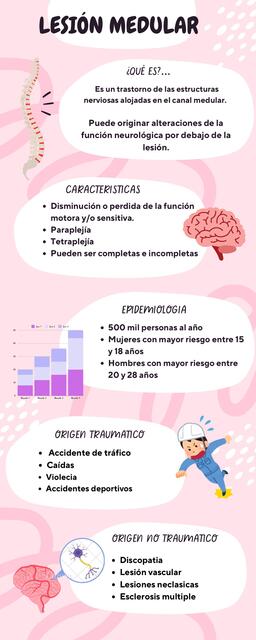 Infografía lesión medular | Alexandra | uDocz