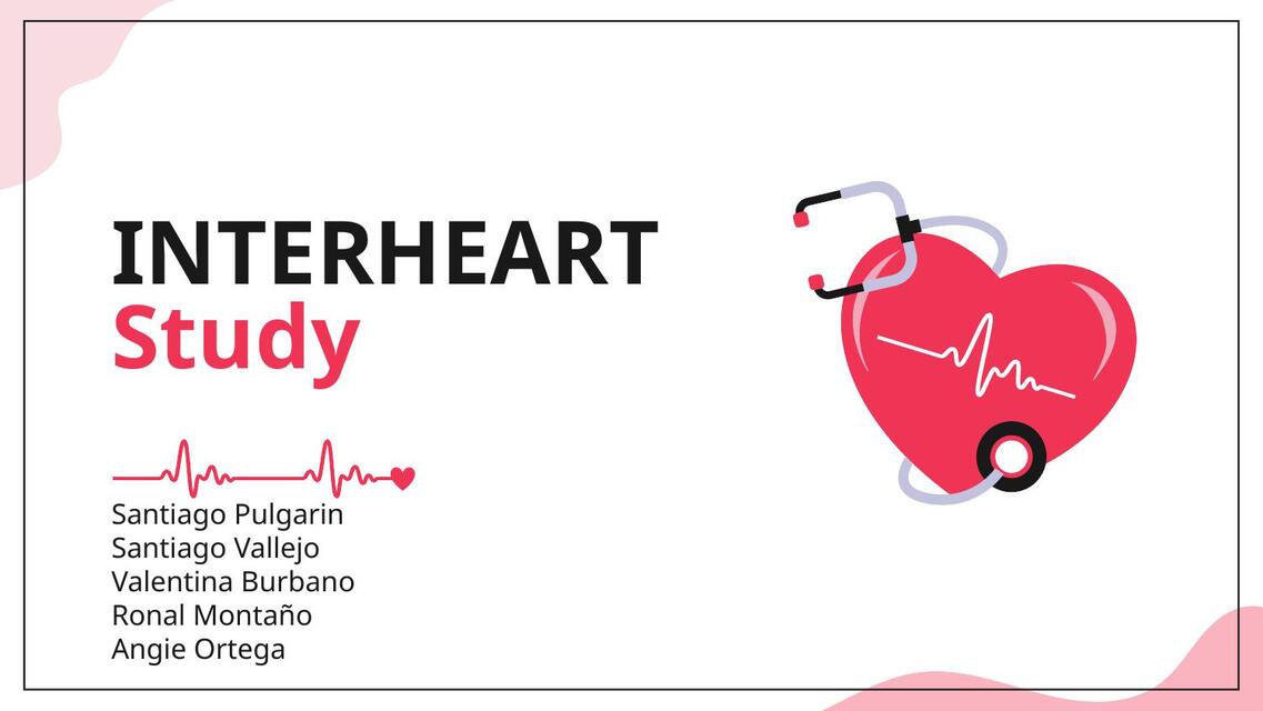 INTERHEART study | MARILYN | uDocz