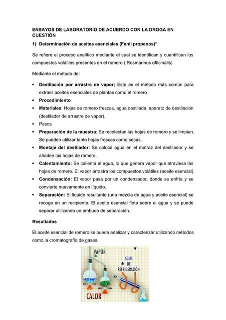 Flashcards de ENSAYOS DE LABORATORIO | Por Huarachi Farfan | uDocz