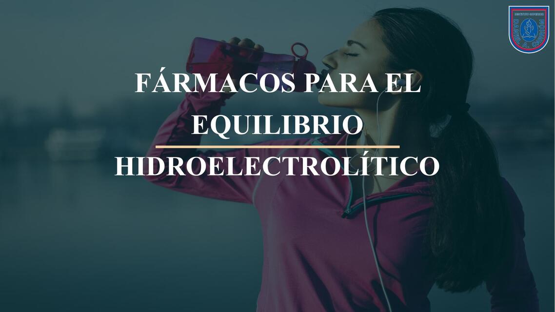 Fármacos para El Equilibrio Hidroelectrolítico | Celeste Codutti | uDocz