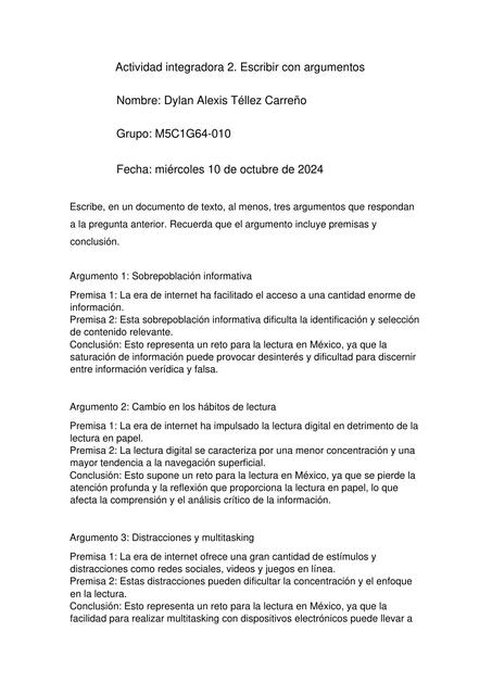 TellezCarreño Dylan M05S1AI2 | Dylan Alexis | uDocz