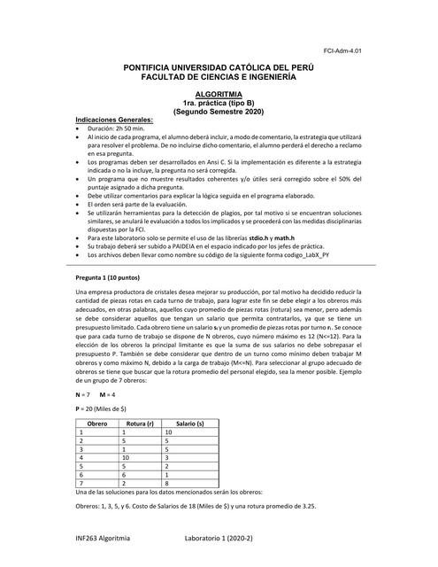 ALGOED Laboratorio 1 2020-2 | Alonso Manuel | uDocz
