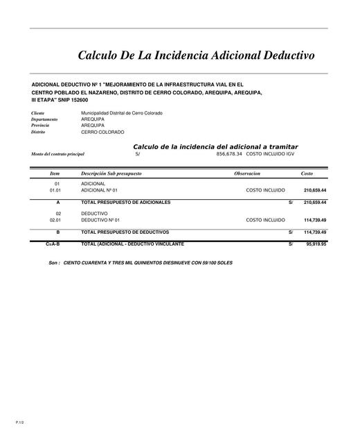 DE INCIDENCIA LA MERCED | Yony Flores Tapara | uDocz