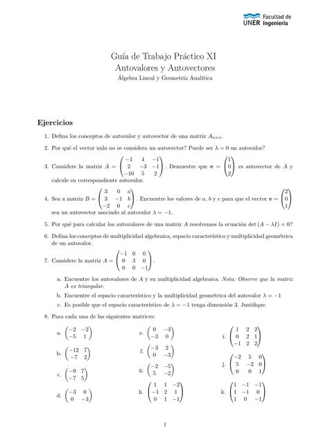 Guía de trabajo práctico XI | Micaela | uDocz