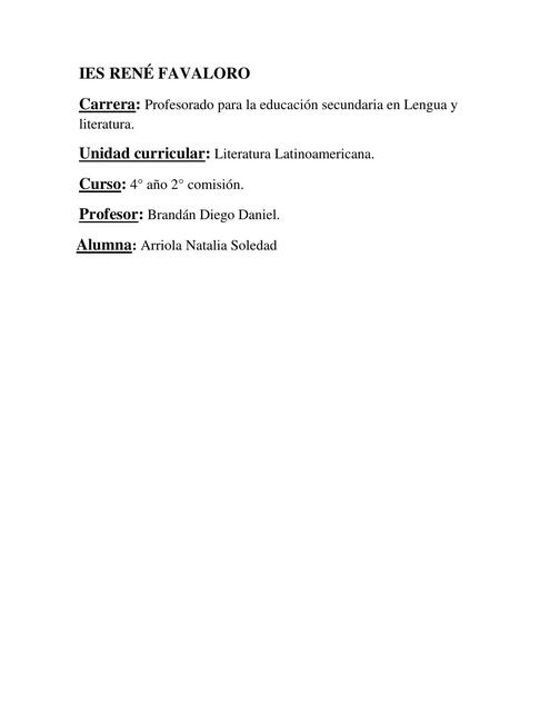 TIF LIT LATINOAMERICANA | Natalia Arriola | uDocz