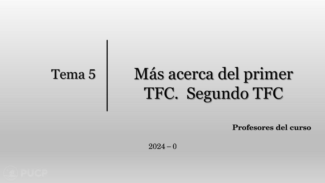 Presentación 1er y 2do TFC | DANIEL ALBERTO | uDocz