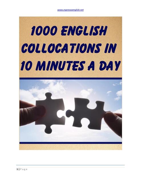 English Collocations in 10 Minutes a Day | Félix Baute | uDocz