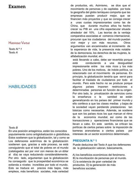 EX Adm UNMSM area D | Antony | uDocz