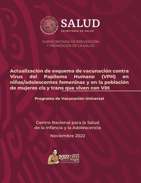 NUEVO ESQUEMA VPH | Sheyla | uDocz